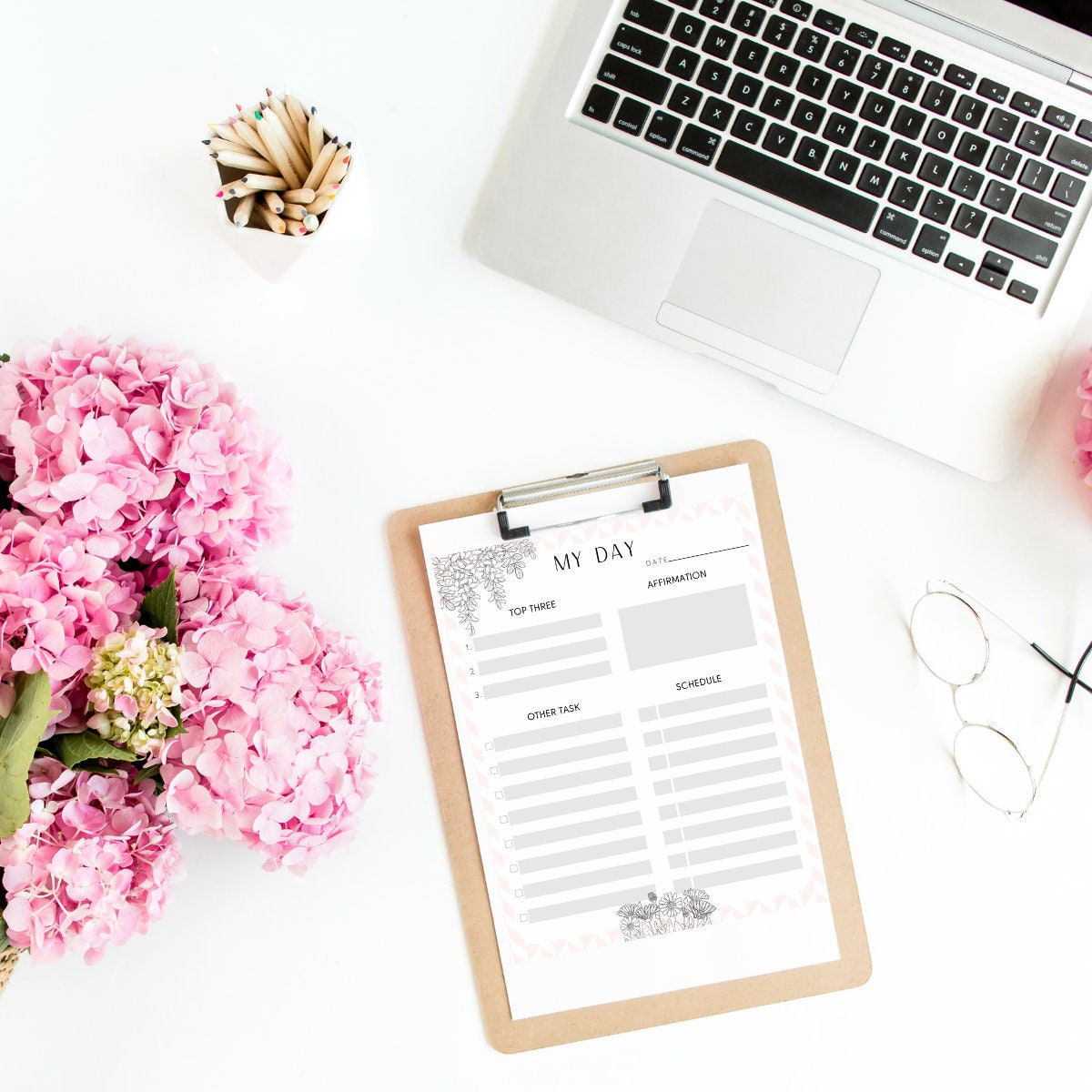 Printable Undated Calendars - Etsy