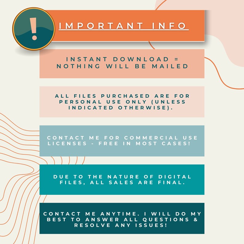 Printable Undated Calendars - Etsy