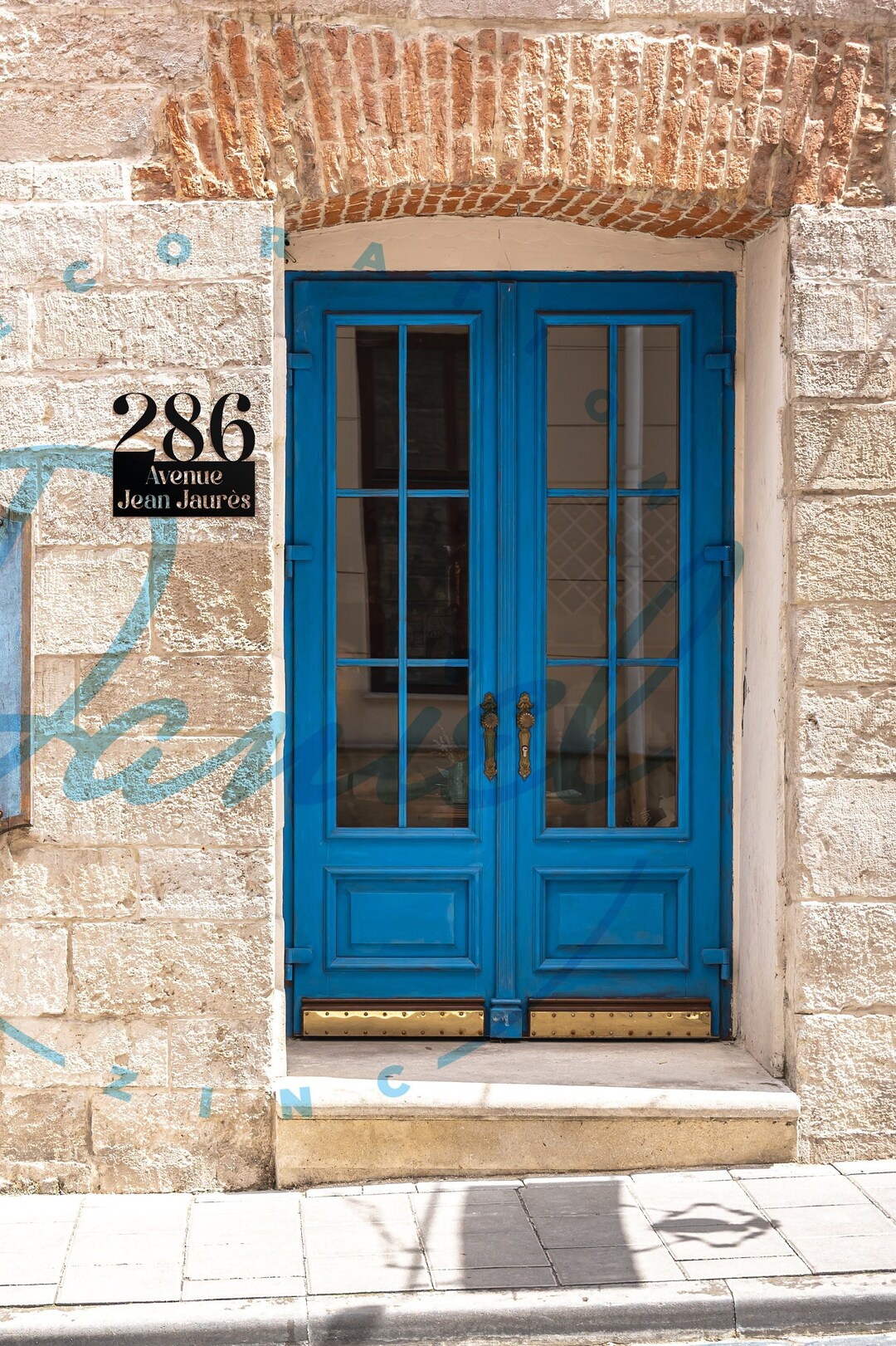 House Number Door Sign Personalized With Name / Address - Etsy