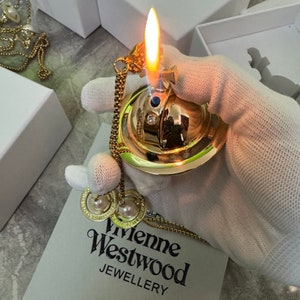 Vivienne Westwood Lighter Necklace With Gift Box Nana Anime Shinichi ...