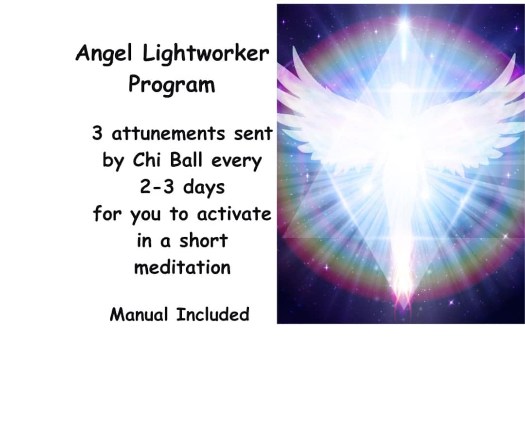 Angel Lightworker Program Manual and 3 Attunements - Etsy