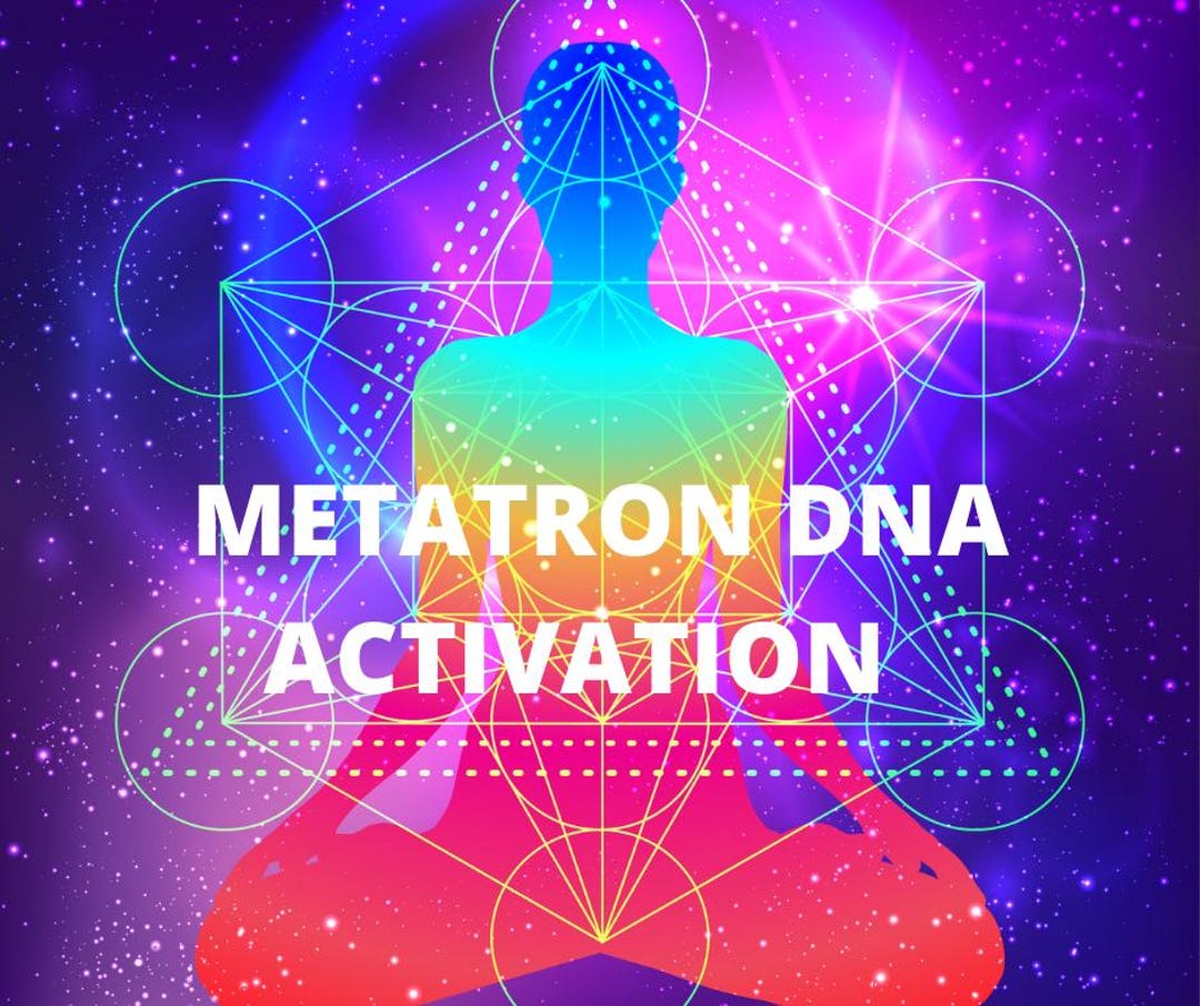 Metatron DNA Energy Session | Align With Sacred Geometry Light Codes ...