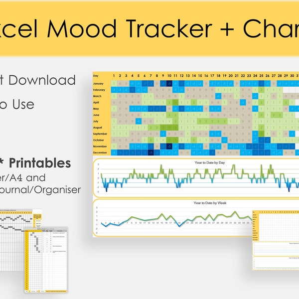 Mood Tracker - Etsy