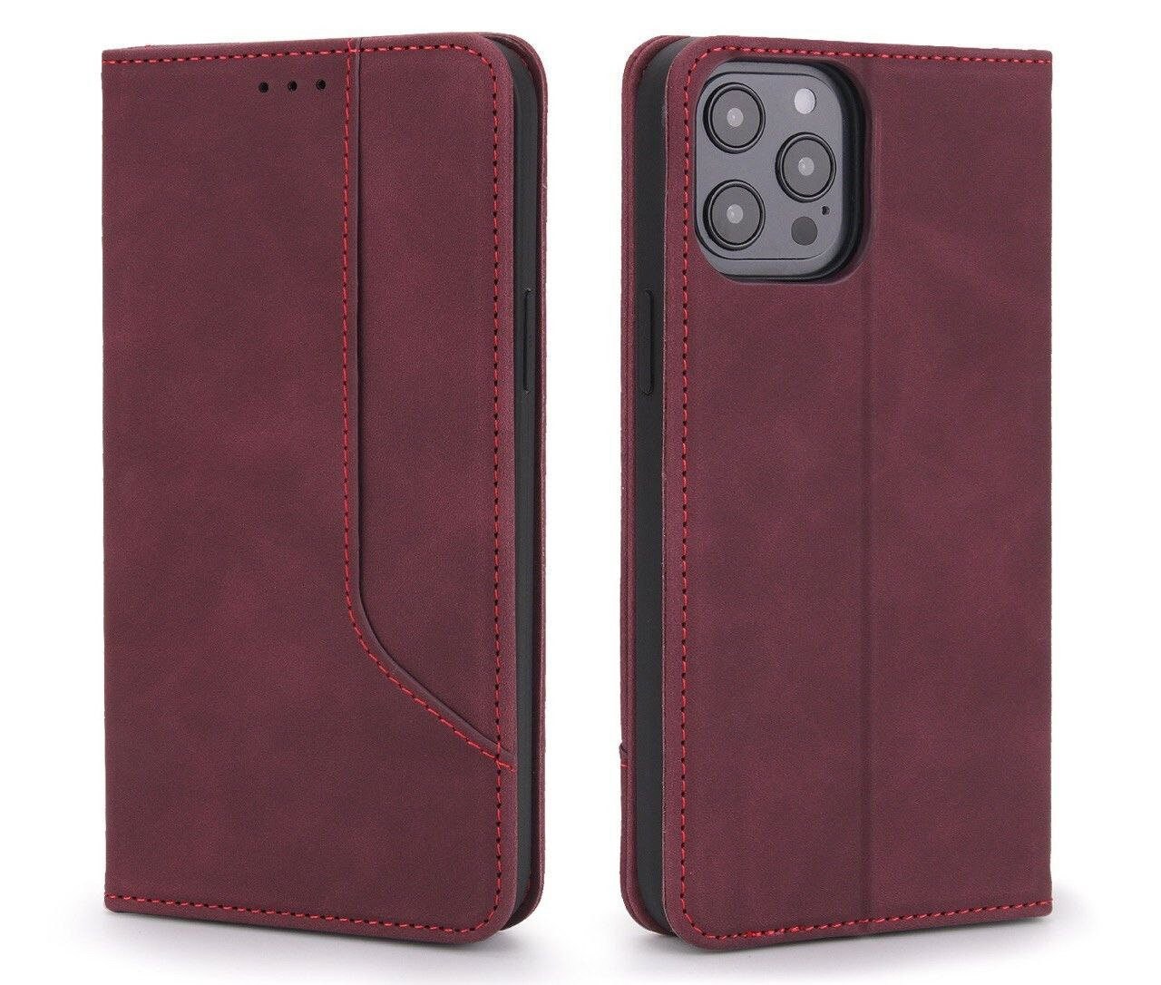 IPhone 12 Leather Case With Wallet iPhone 12 Pro Case - Etsy