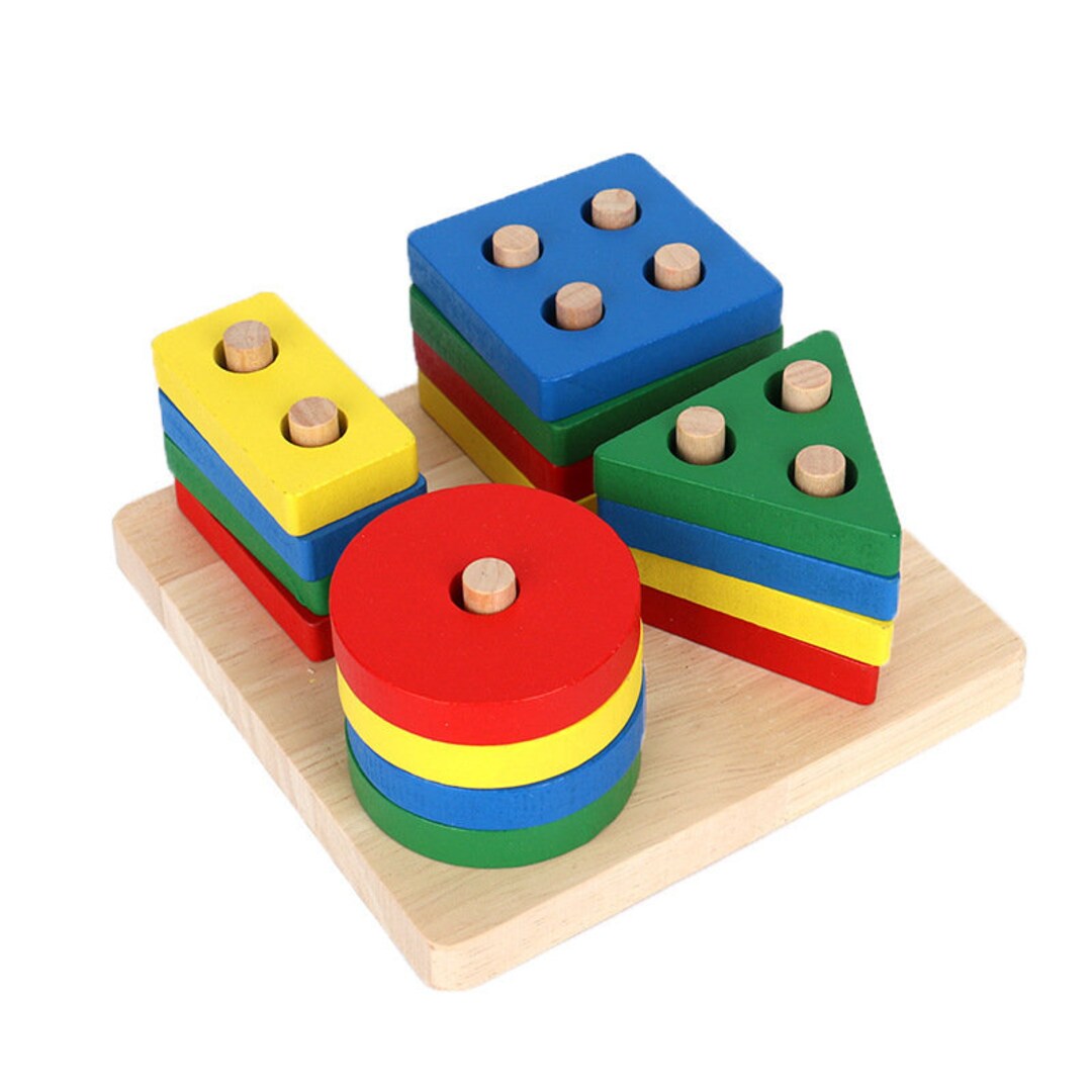 Early Learning Hands-in-exercise Ability Toy Geometric Shape Matching ...