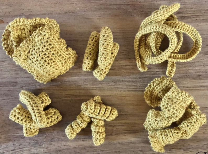 Pasta Time Crochet Pattern - Etsy