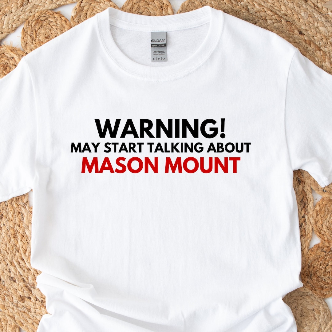 Mason Mount Shirt, Gift for Mason Mount Fan, Mason Mount Gifts, Man U X ...