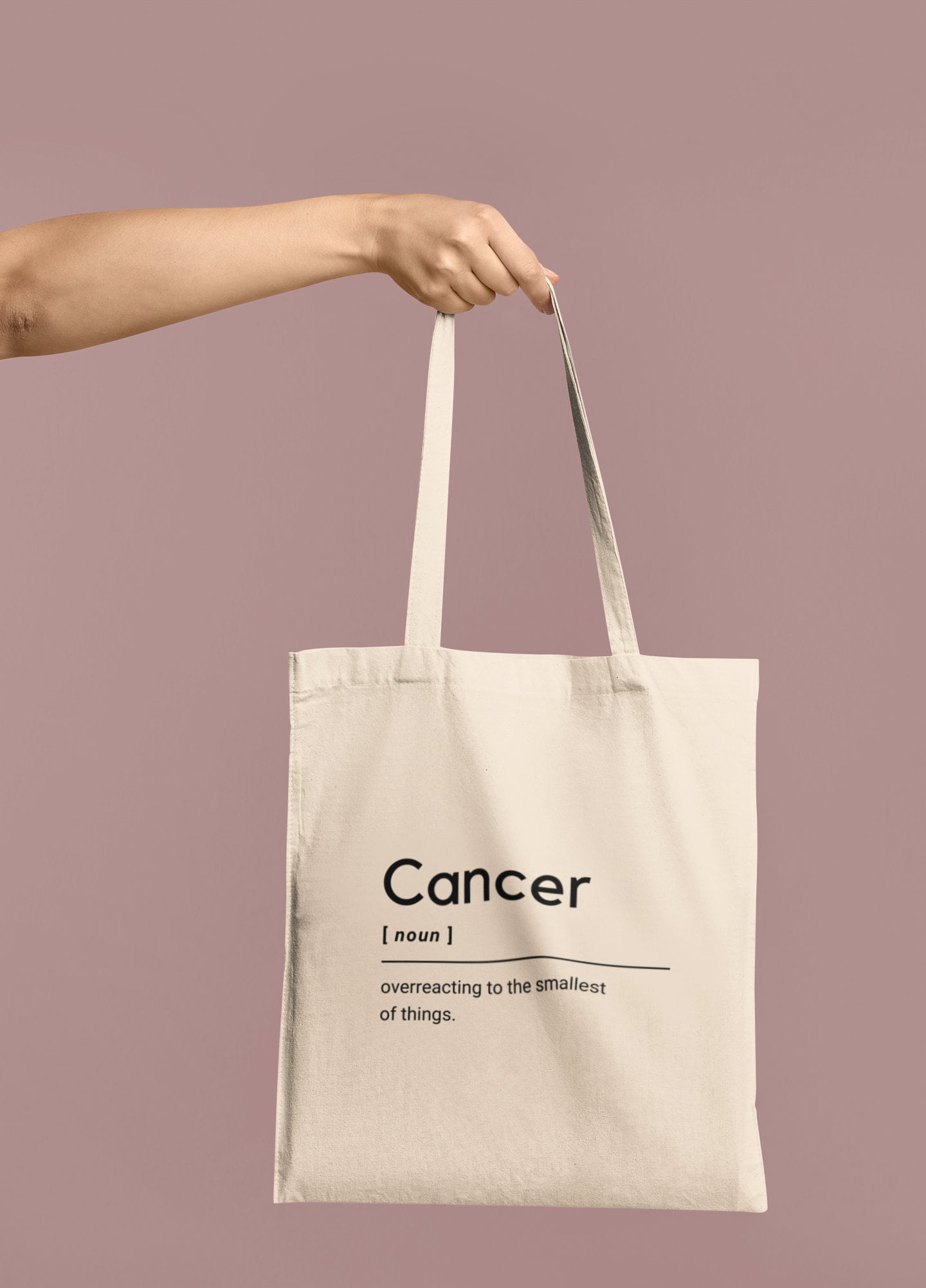 Cancer Definition Tote Bag, Cancer Gift, Cancer Bag, Gift for Cancer ...