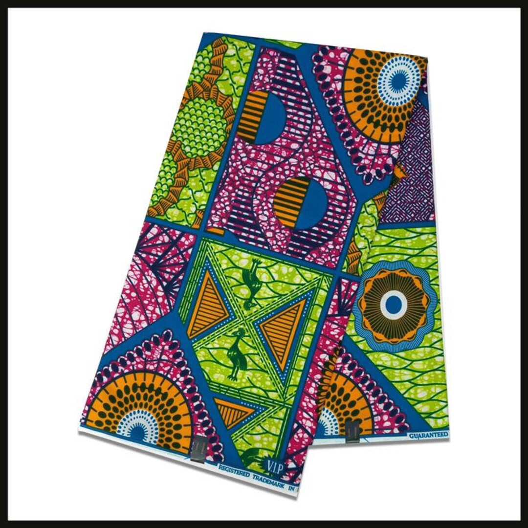 African Fabric/african Wax Clothes/ghanian Wax Print/nigerian Ankara ...
