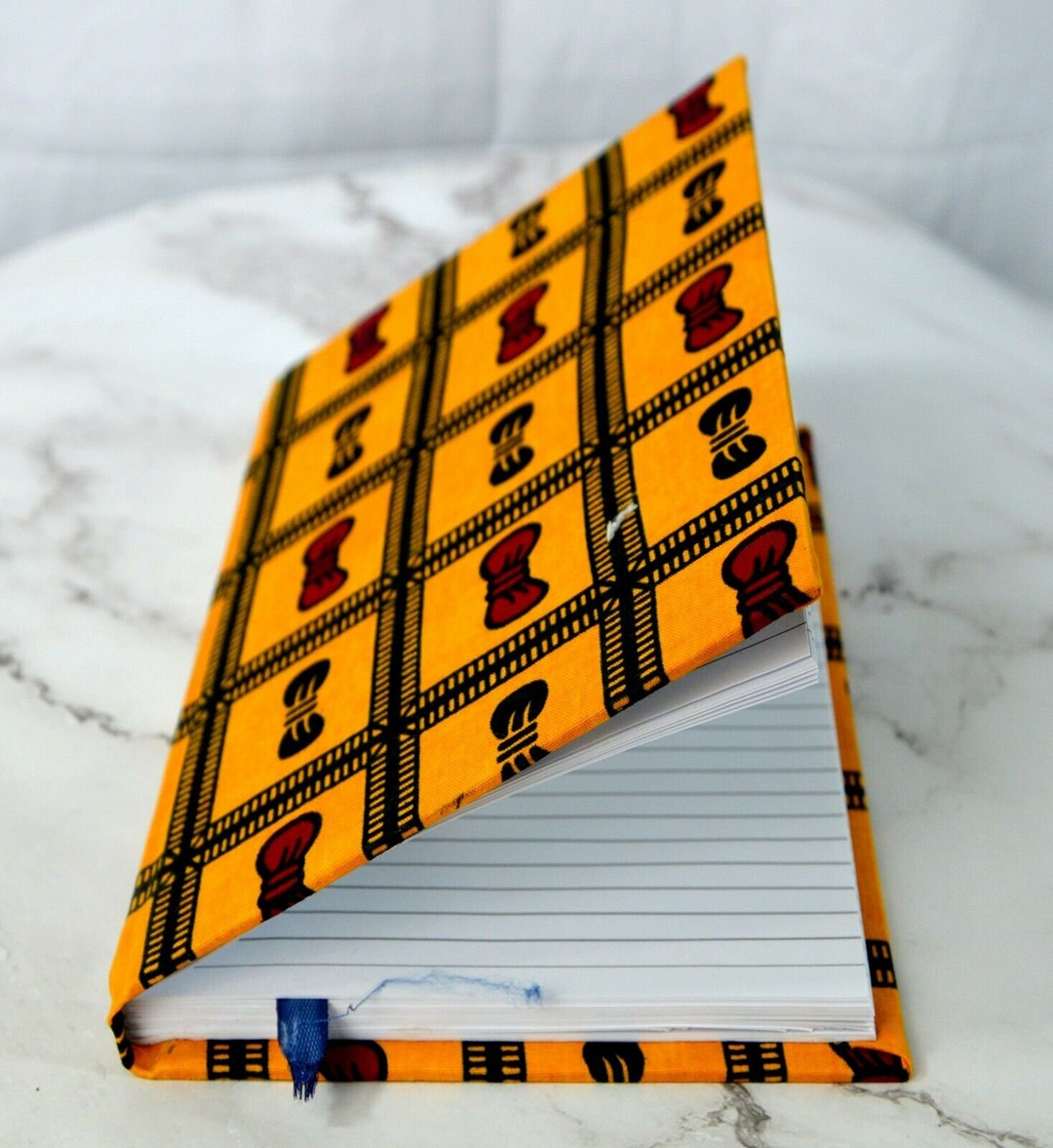 Notebook A5 Lined Hardback of African Wax Fabric Ruled Notepad - Etsy UK