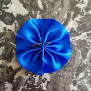 Royal Cockade Brooch, Royal Blue. Made in France (blue Royalist Rosette ...