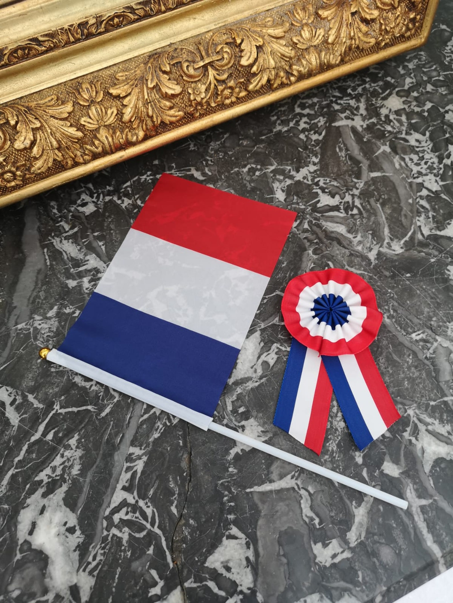 Tricolour cockade G French flag | Etsy