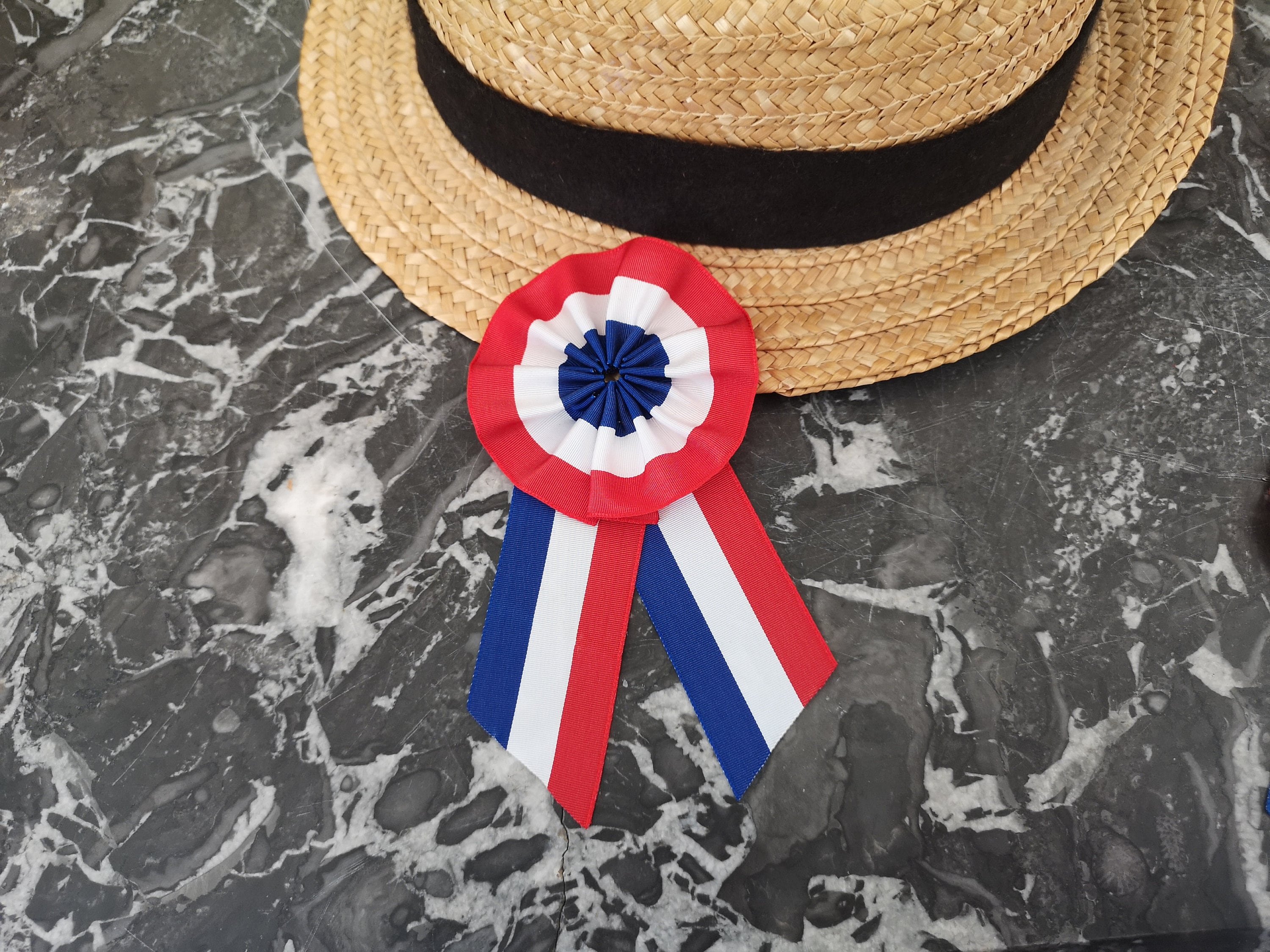 Tricolour cockade G French flag | Etsy