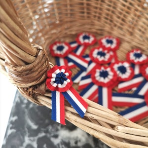 5 Mini Tricolor French Revolution Cockade - Made in France (french Pin ...