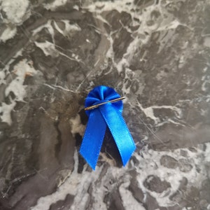 Royal Cockade Brooch, Royal Blue. Made in France (blue Royalist Rosette ...