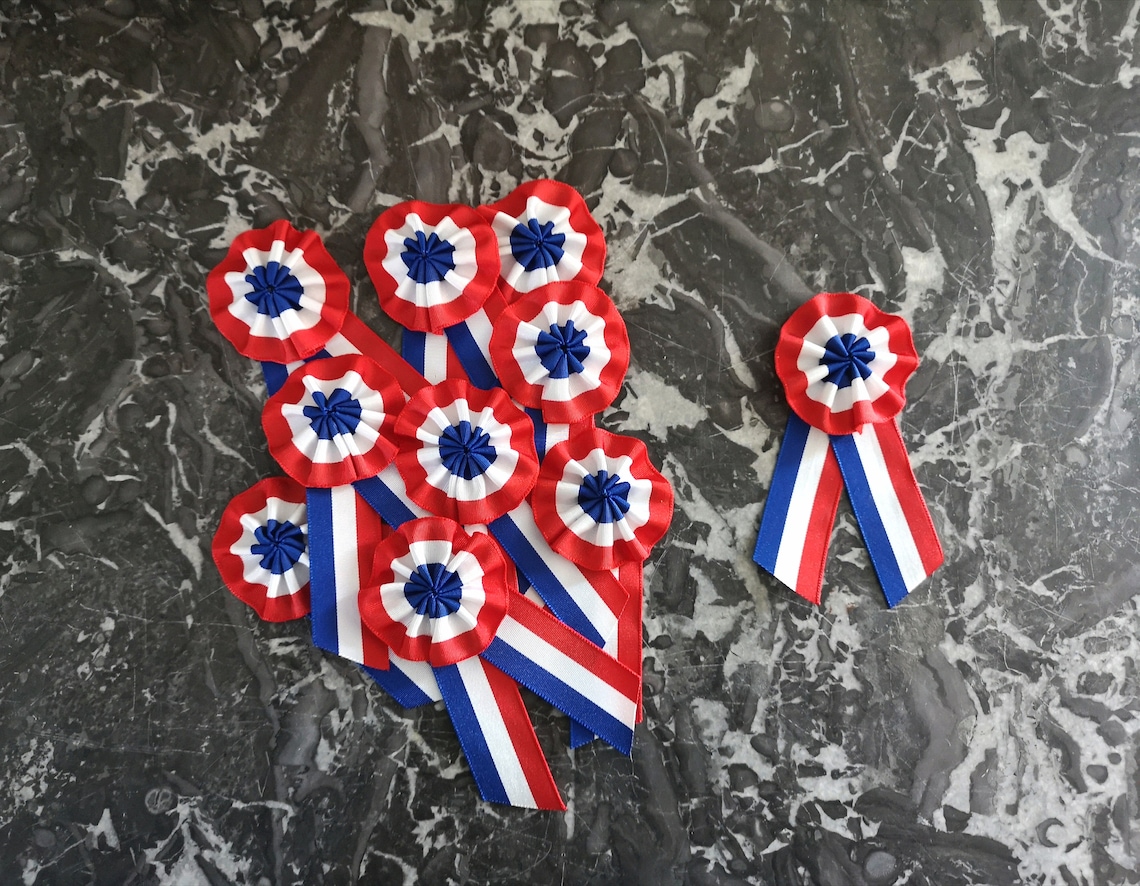 Tricolor French Revolution Cockade kokarde / Coccarda / Rosette ...