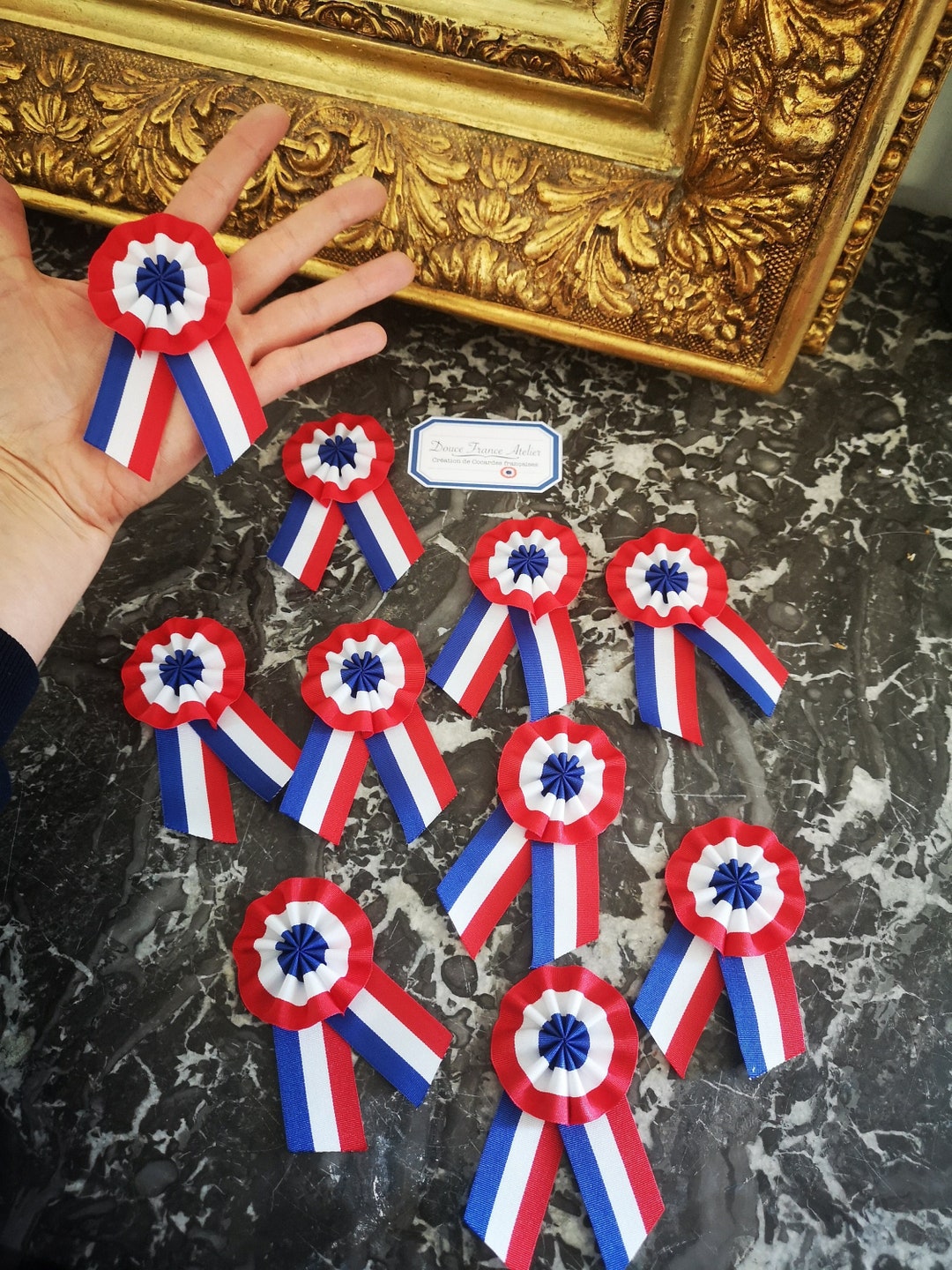 10 Tricolors French Revolution Cockades - Made in France (french Pin ...