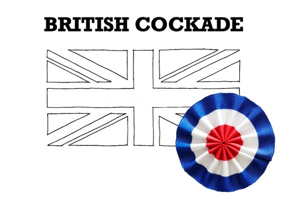British Cockade / English Cockade cocarde / Kokarde / - Etsy