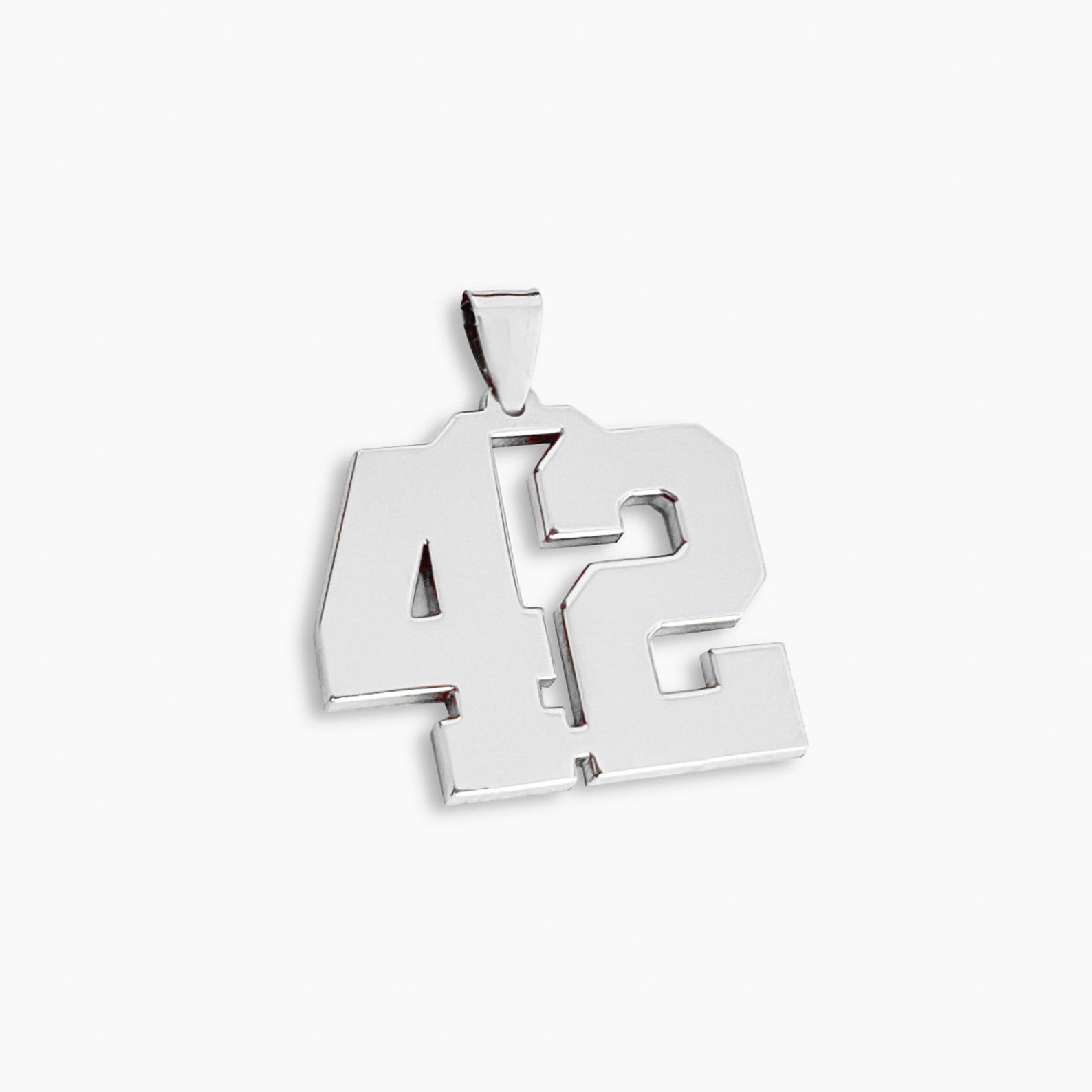Necklace Number 42, Personalized Number Necklace for Boys and Girls ...