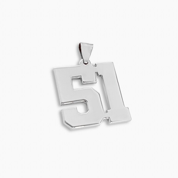 Number Necklace - Etsy