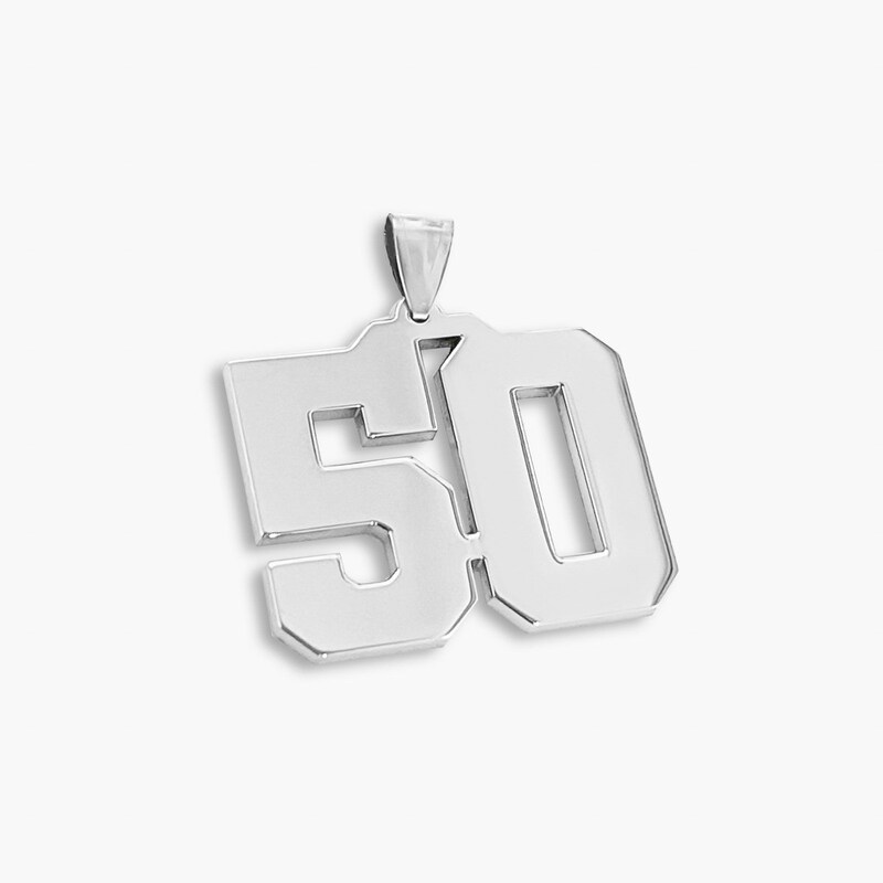 Number Necklace - Etsy