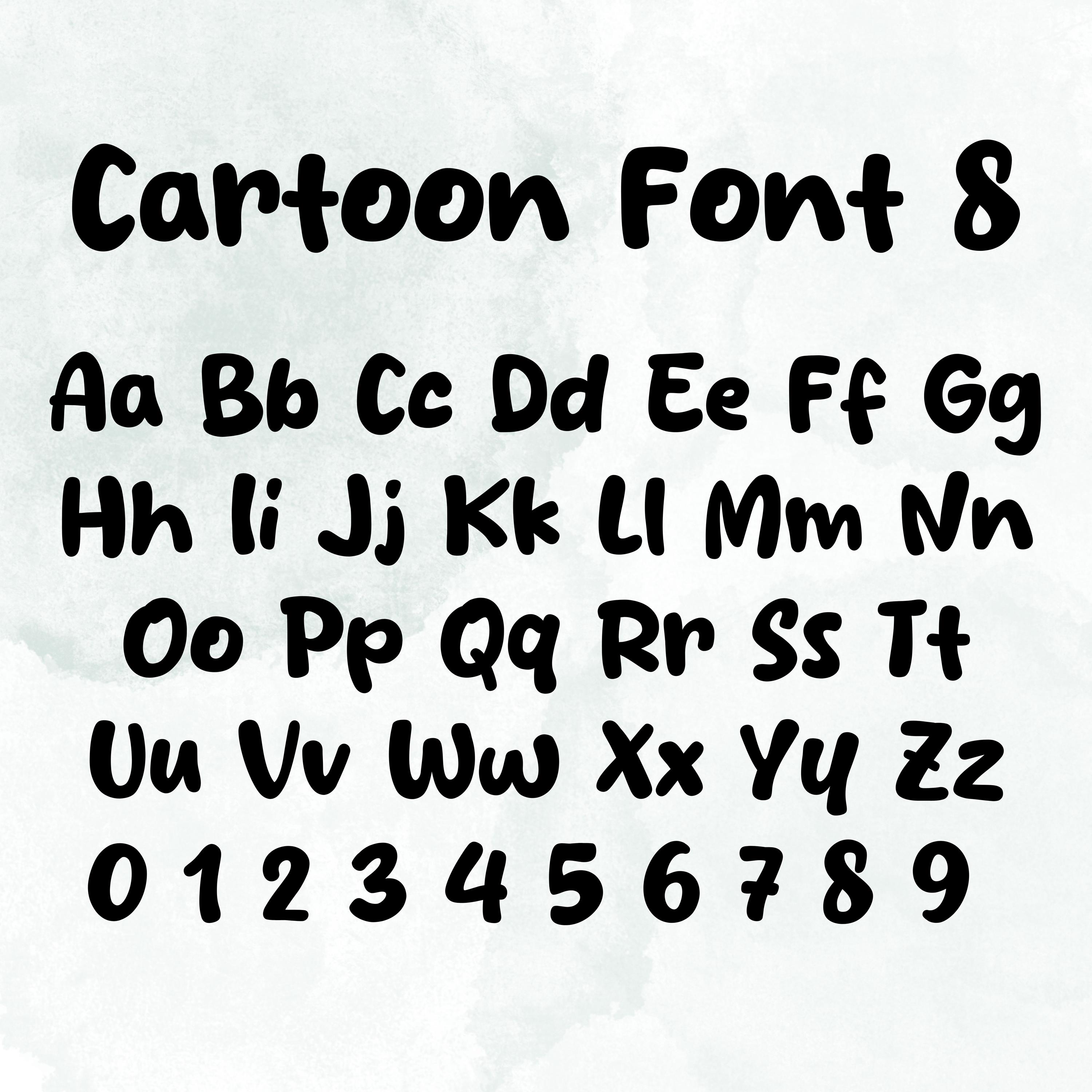 Cartoon Font SVG Bundle, Groovy Font Bundle, Retro Alphabet Svg ...