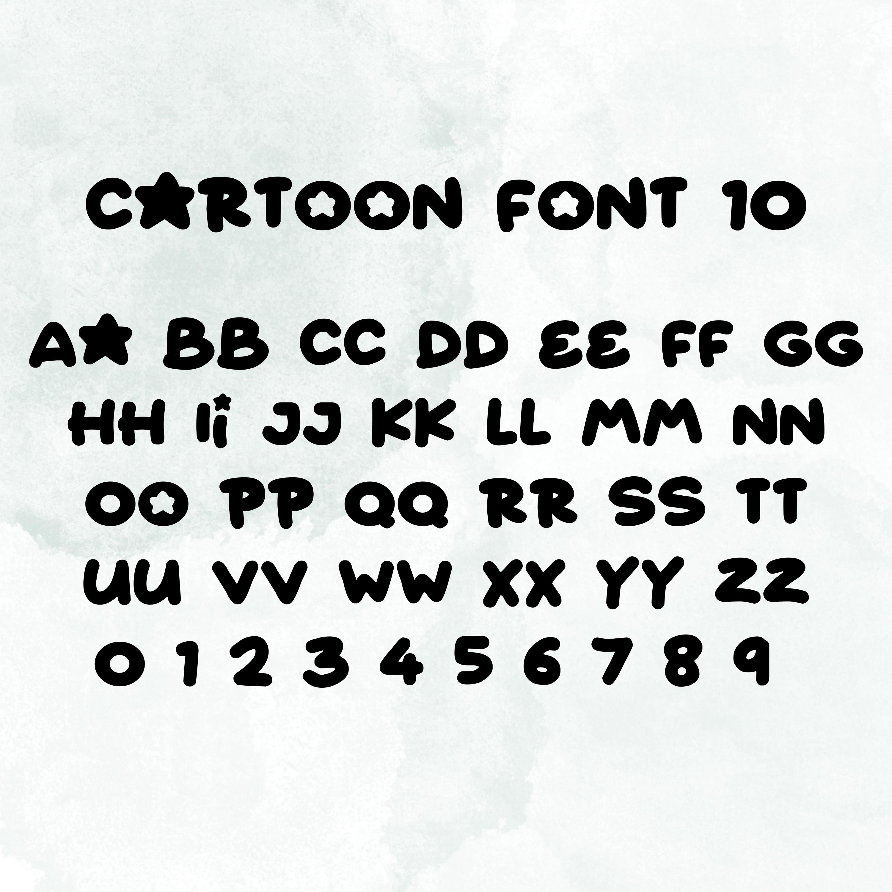 Cartoon Font SVG Bundle, Groovy Font Bundle, Retro Alphabet Svg ...