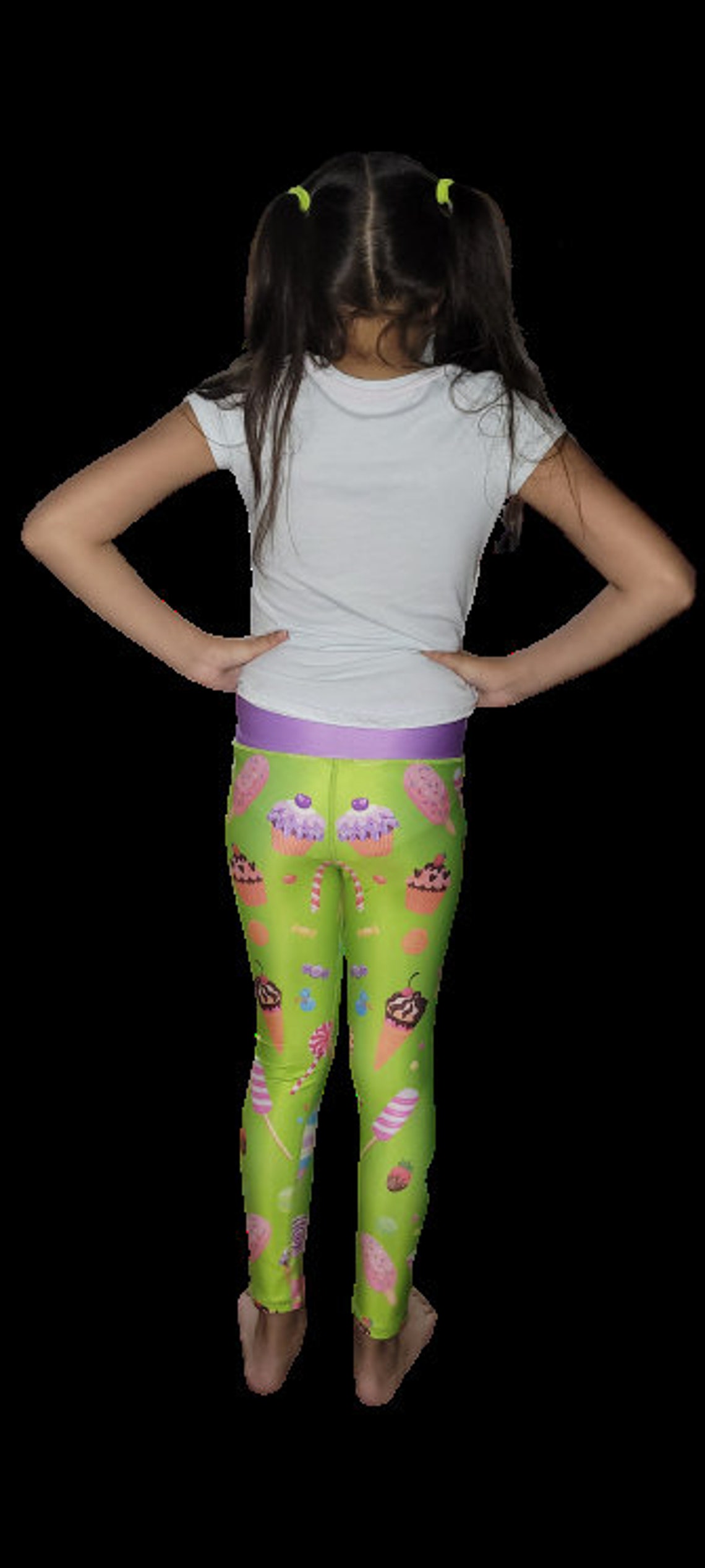 Colorful Leggings for young girls and preteens girls yoga | Etsy