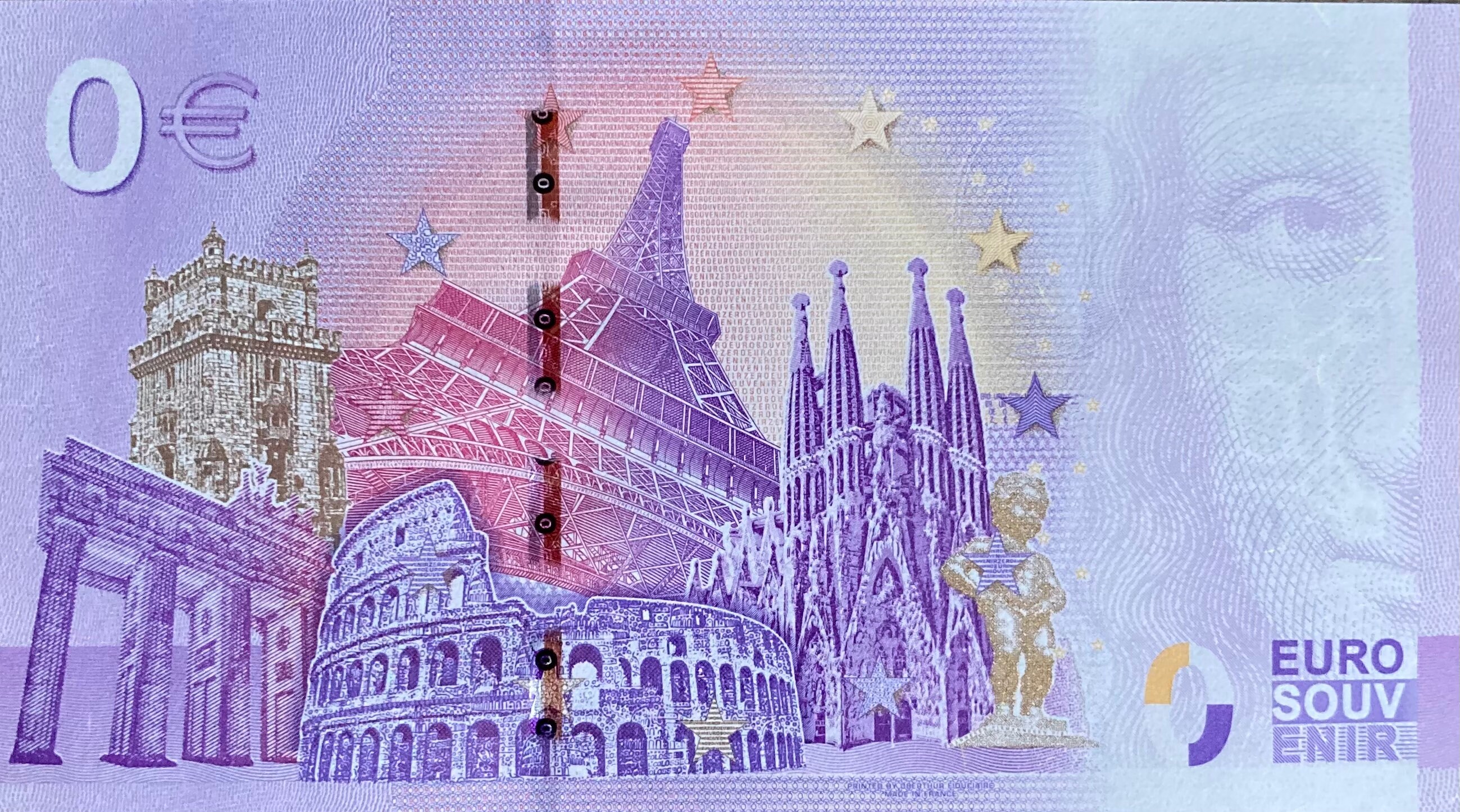 John F Kennedy Zero Euro Bank Note | Etsy