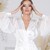 White Bridal Robe Bridal Robe for Bride Long Bridal Robe Bride Robe for ...