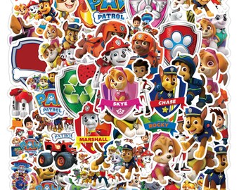 Paw Patrol Stickers | Etsy