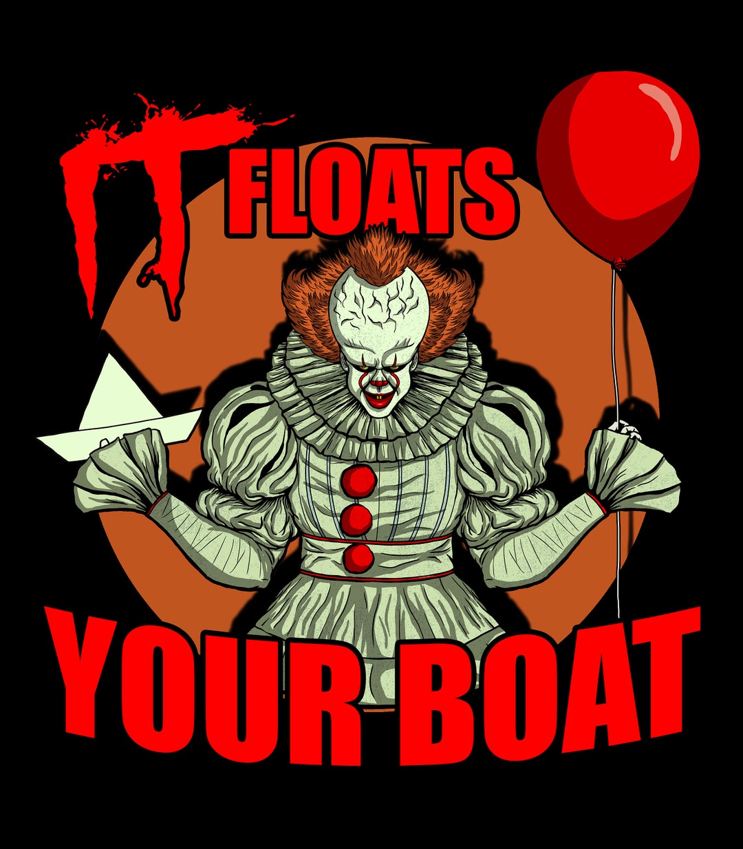 Pennywise Digital Download PDF It Floats Your Boat - Etsy