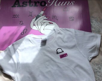 Zodiac Tee Astrology Star Sign T Shirt Aries Taurus Gemini - Etsy
