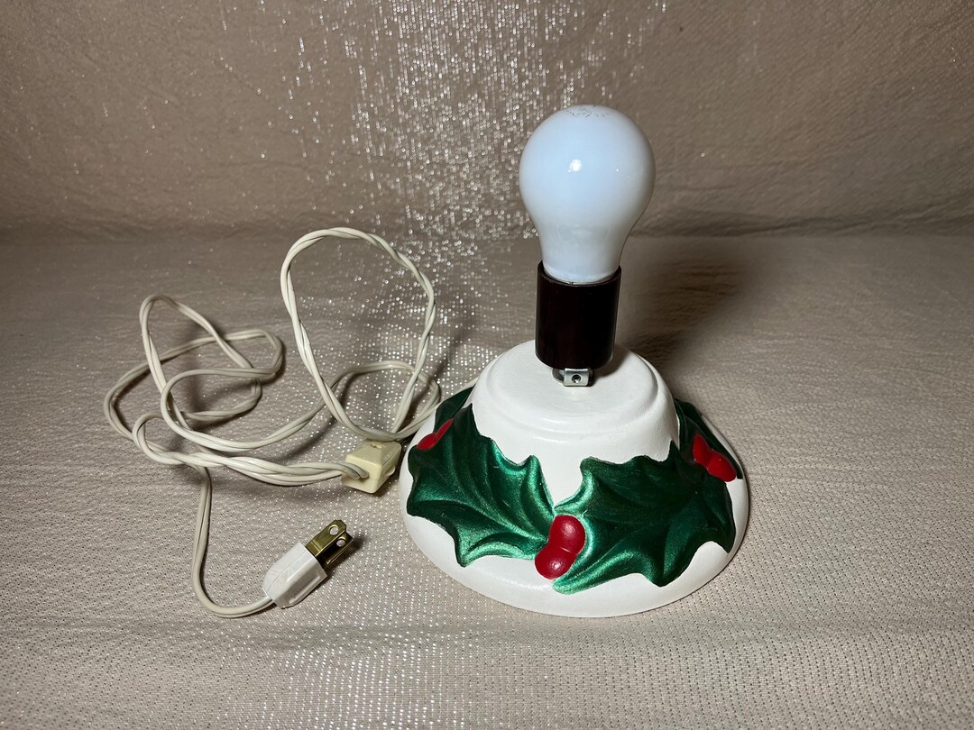 Ceramic Christmas Tree Base Light - Mid Century Modern - Base Only - Etsy
