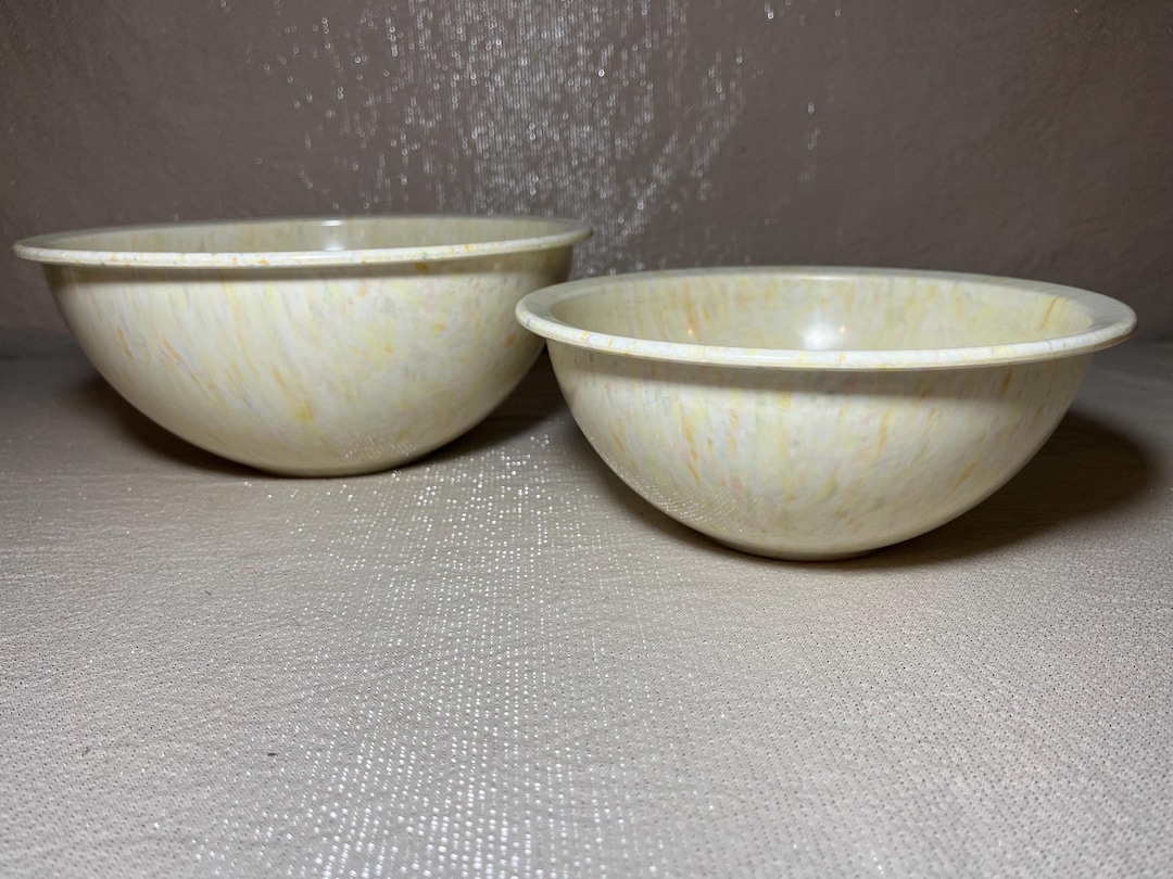 Brookpark Confetti Splatter Melamine Bowls - 2 - Mid Century Modern - Etsy