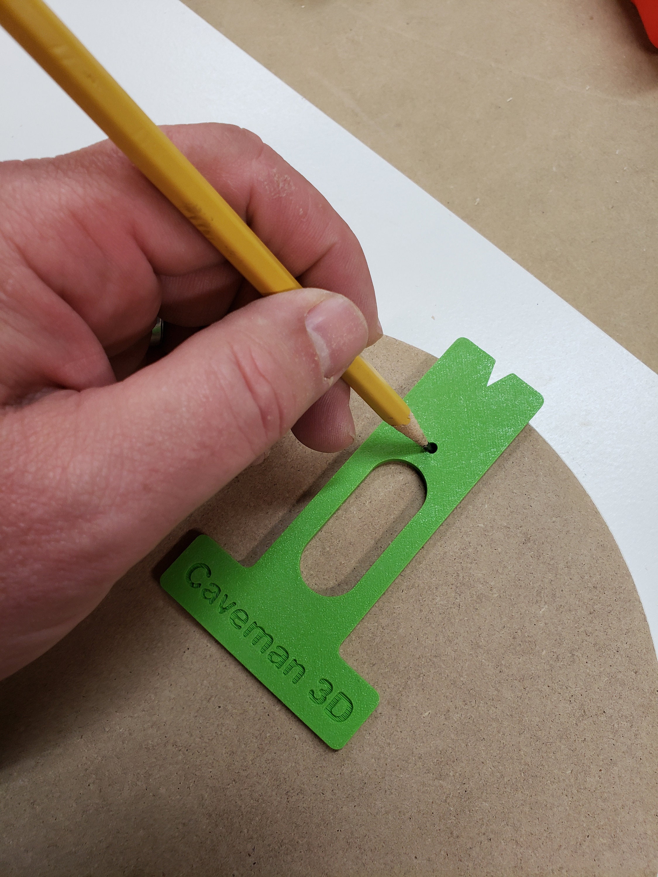 Keyhole Center Guide 3D Printed Wood Sign Hanger Round Sign Hanger - Etsy