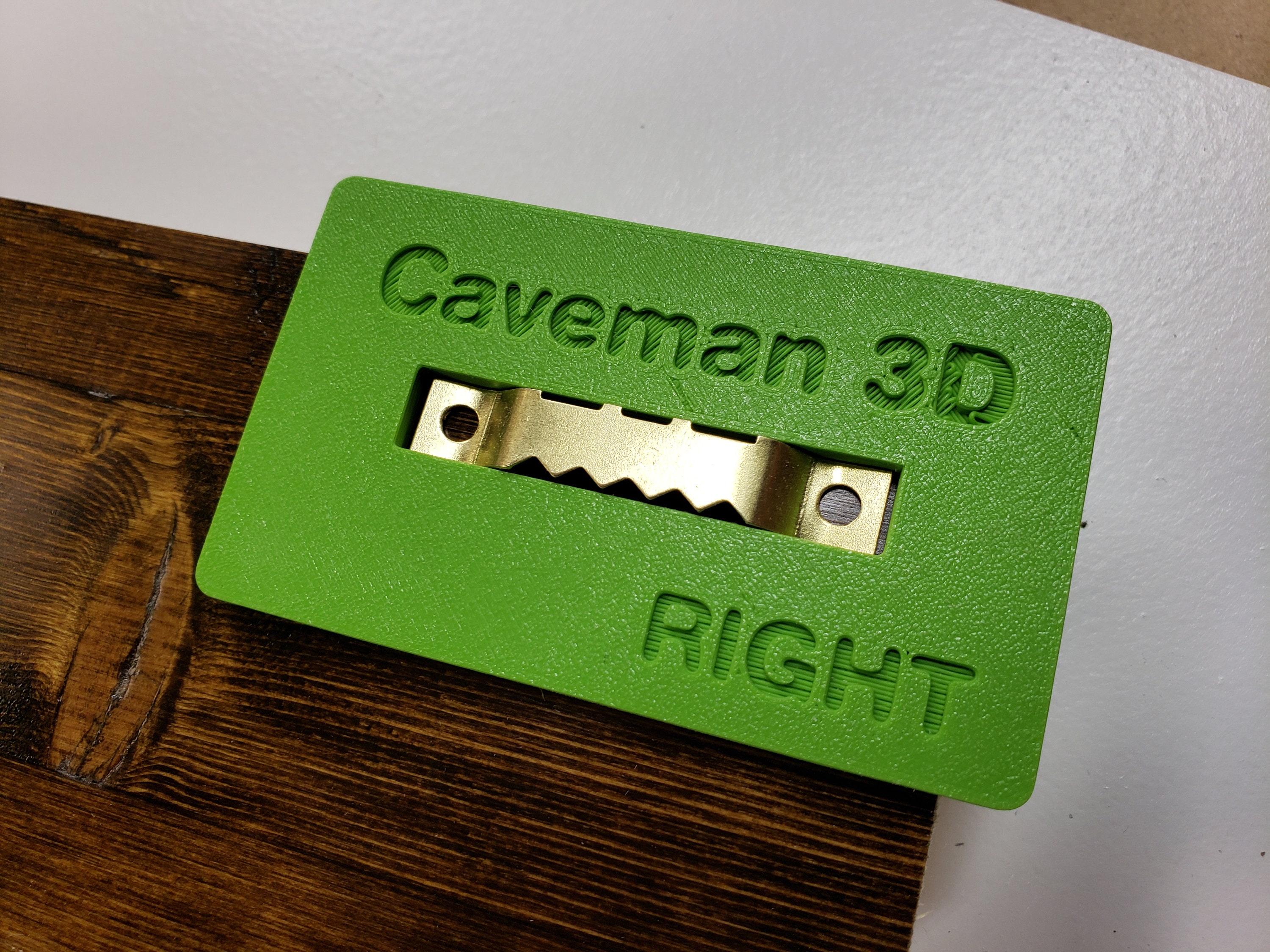 Sawtooth Guide for Unframed Wood Signs 3D Printed Wood Sign Hanger - Etsy