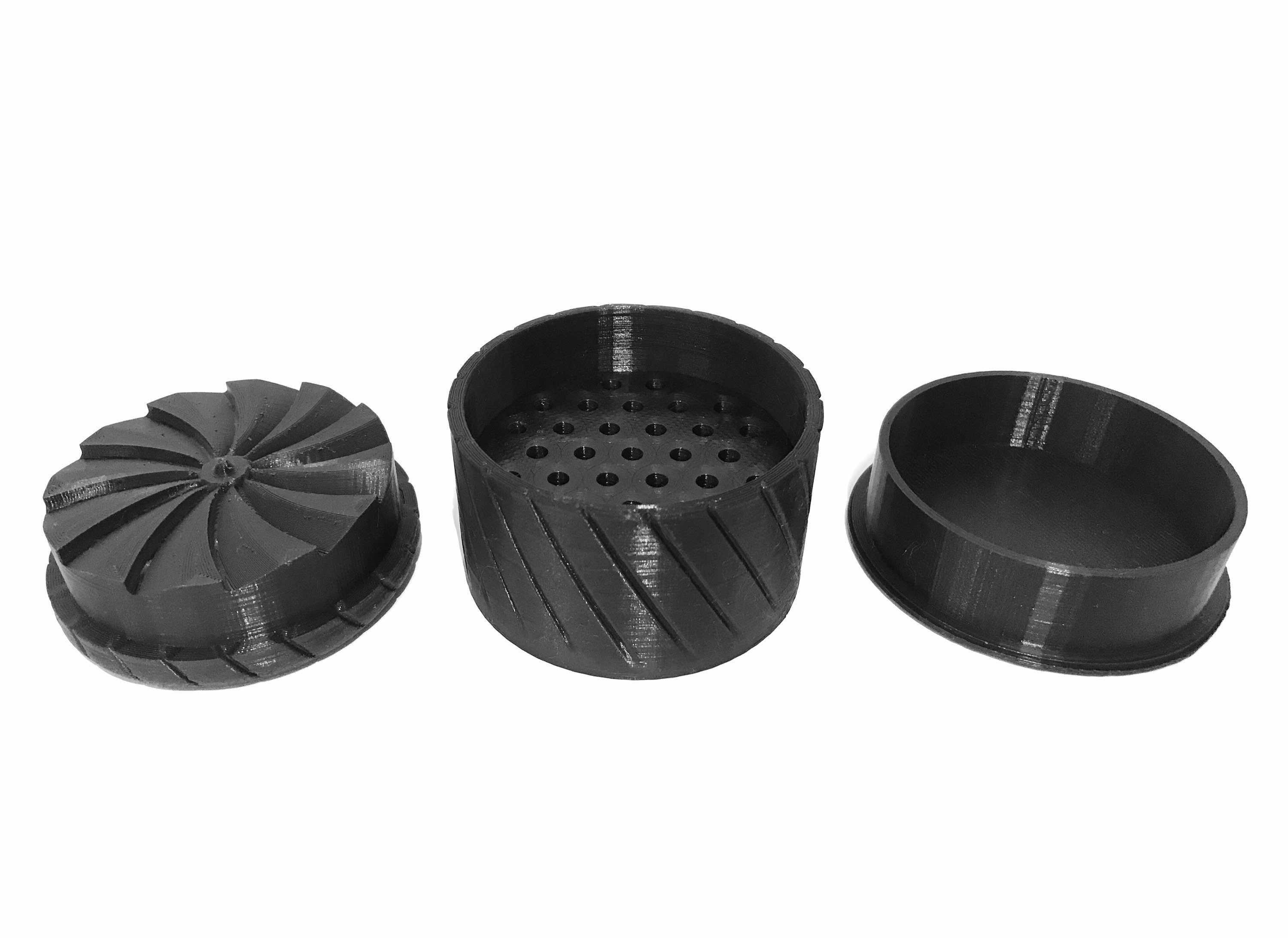 3D Printed Toothless Herb Grinder (with Chamber) - Etsy