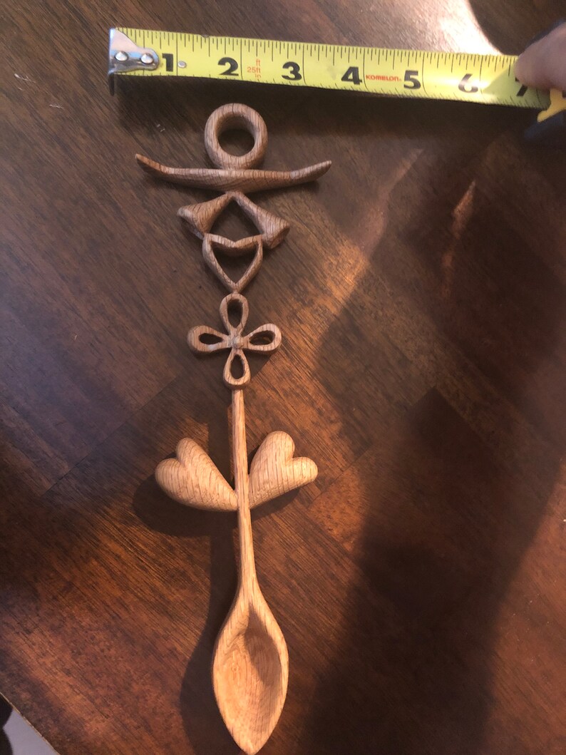 Welsh Inspired Wood Love Spoon - Etsy