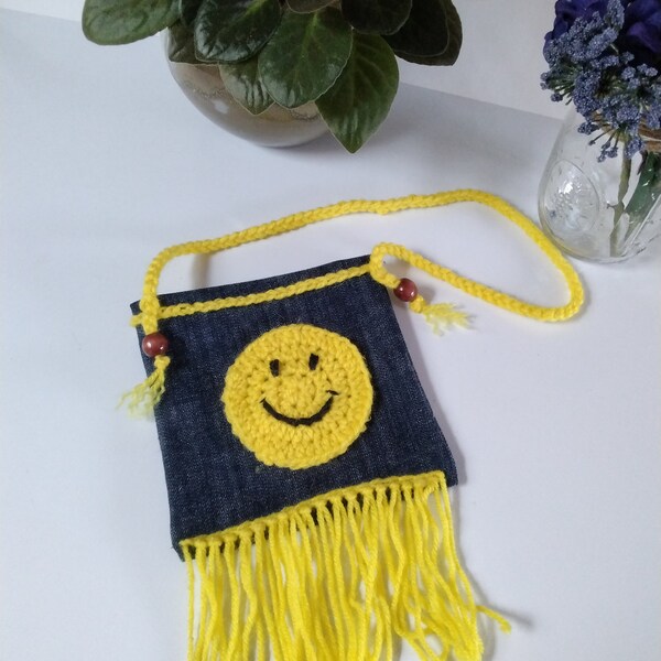 Smiley Face Bag - Etsy