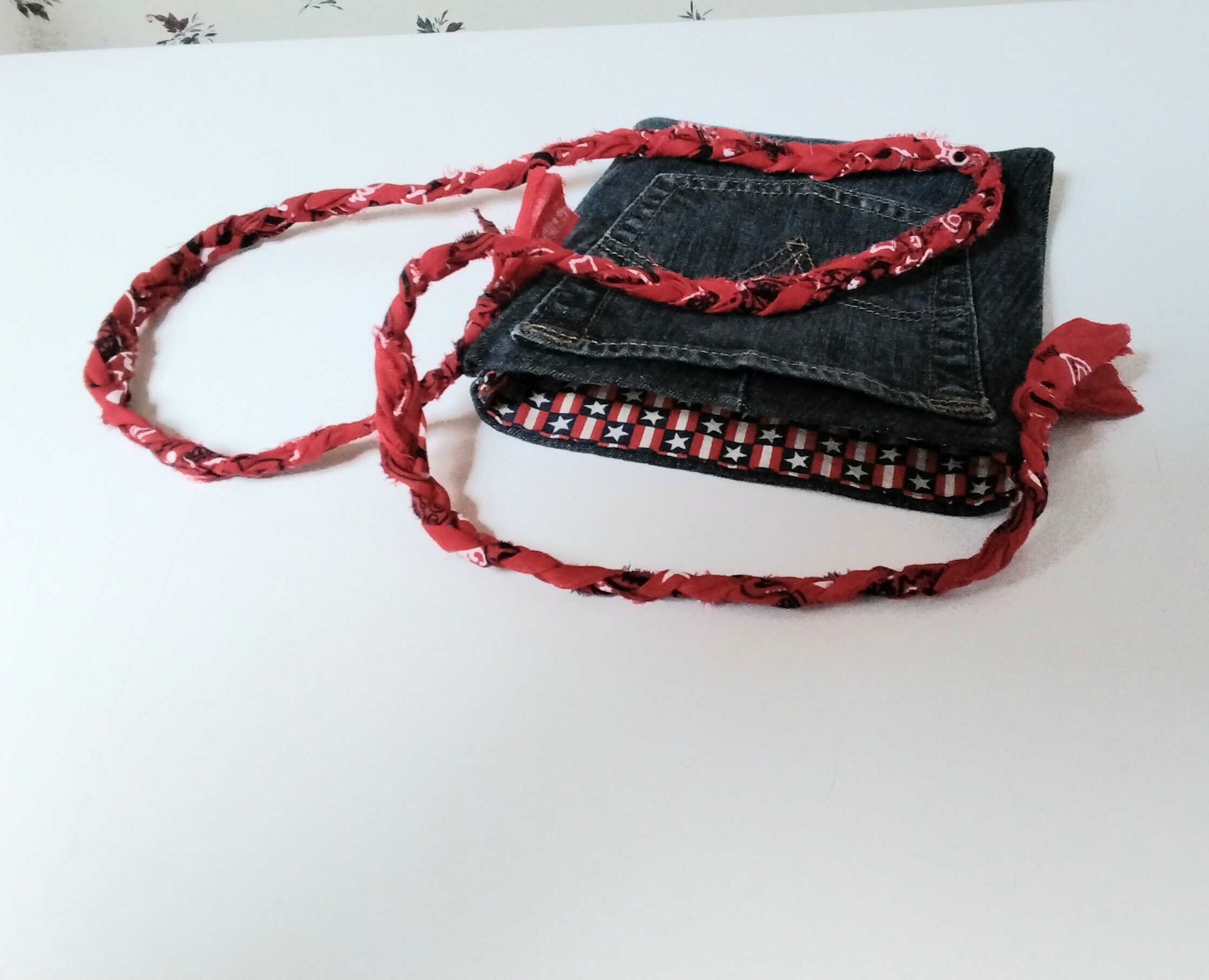 Handmade Denim Pocket Purse - Etsy