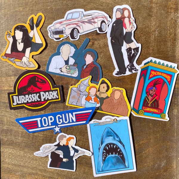Movie Stickers - Etsy