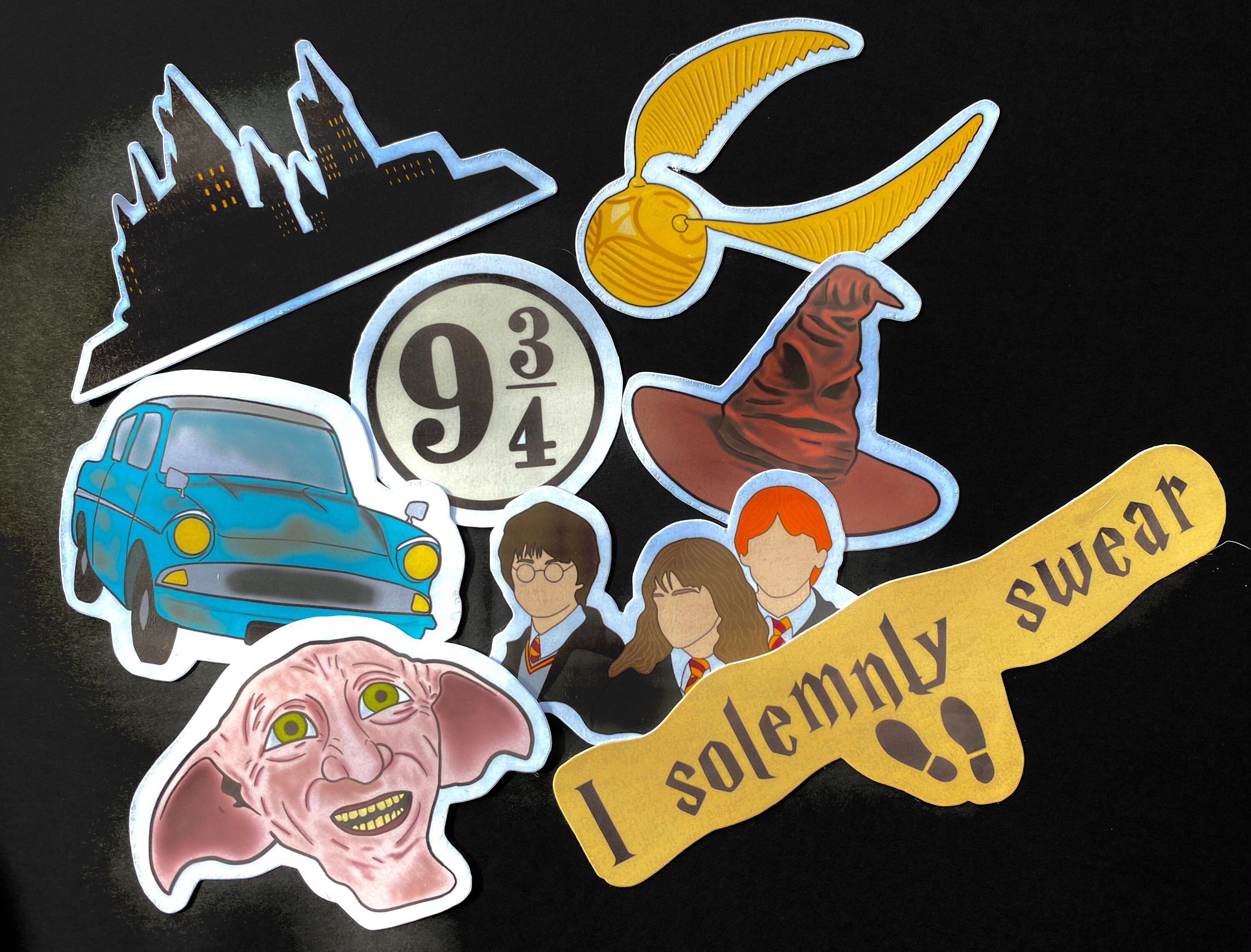 Harry Potter Stickers / Harry Potter Sticker pack laminado a | Etsy