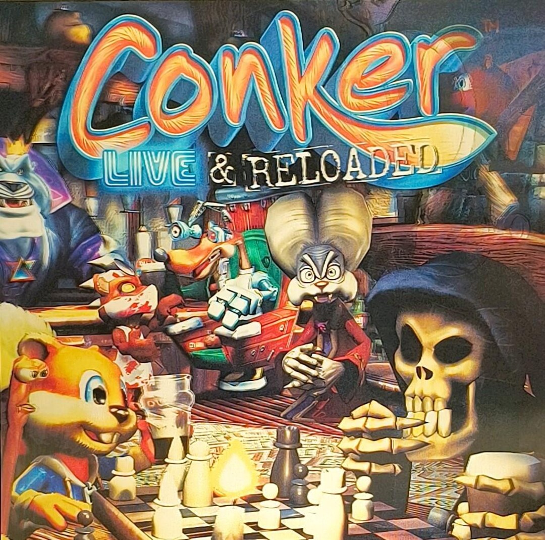 CONKER'S BFD - 3D Holographic Poster - Etsy