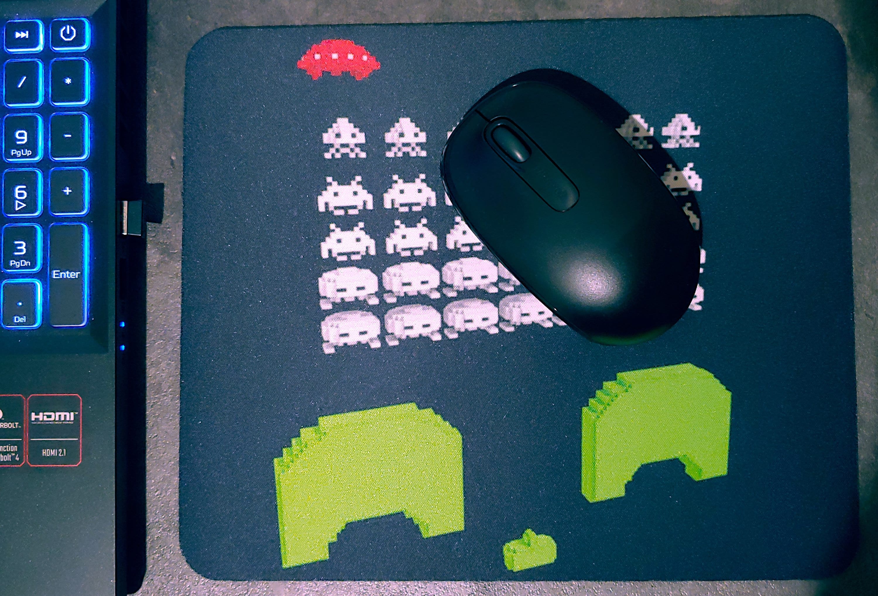 SPACE INVADERS 3D Game Screen Custom Mouse Pad - Etsy