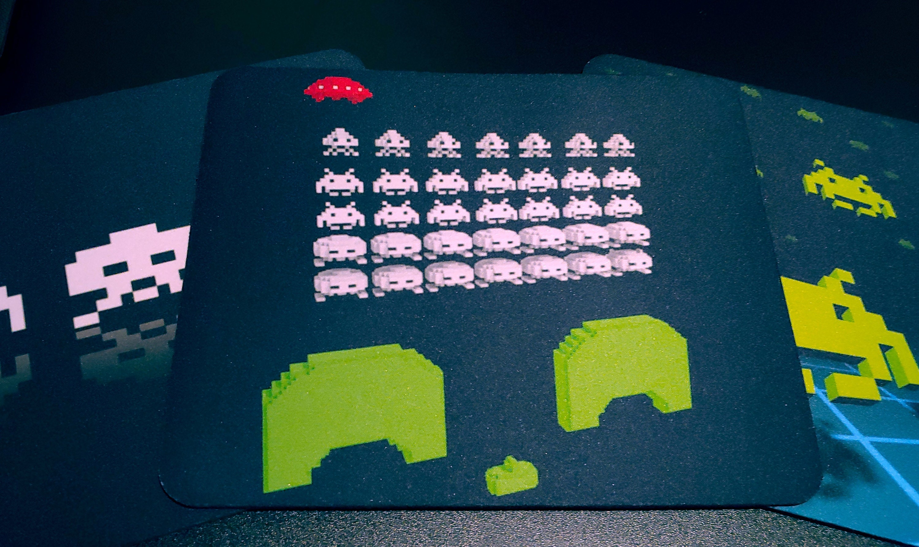SPACE INVADERS 3D Game Screen Custom Mouse Pad - Etsy