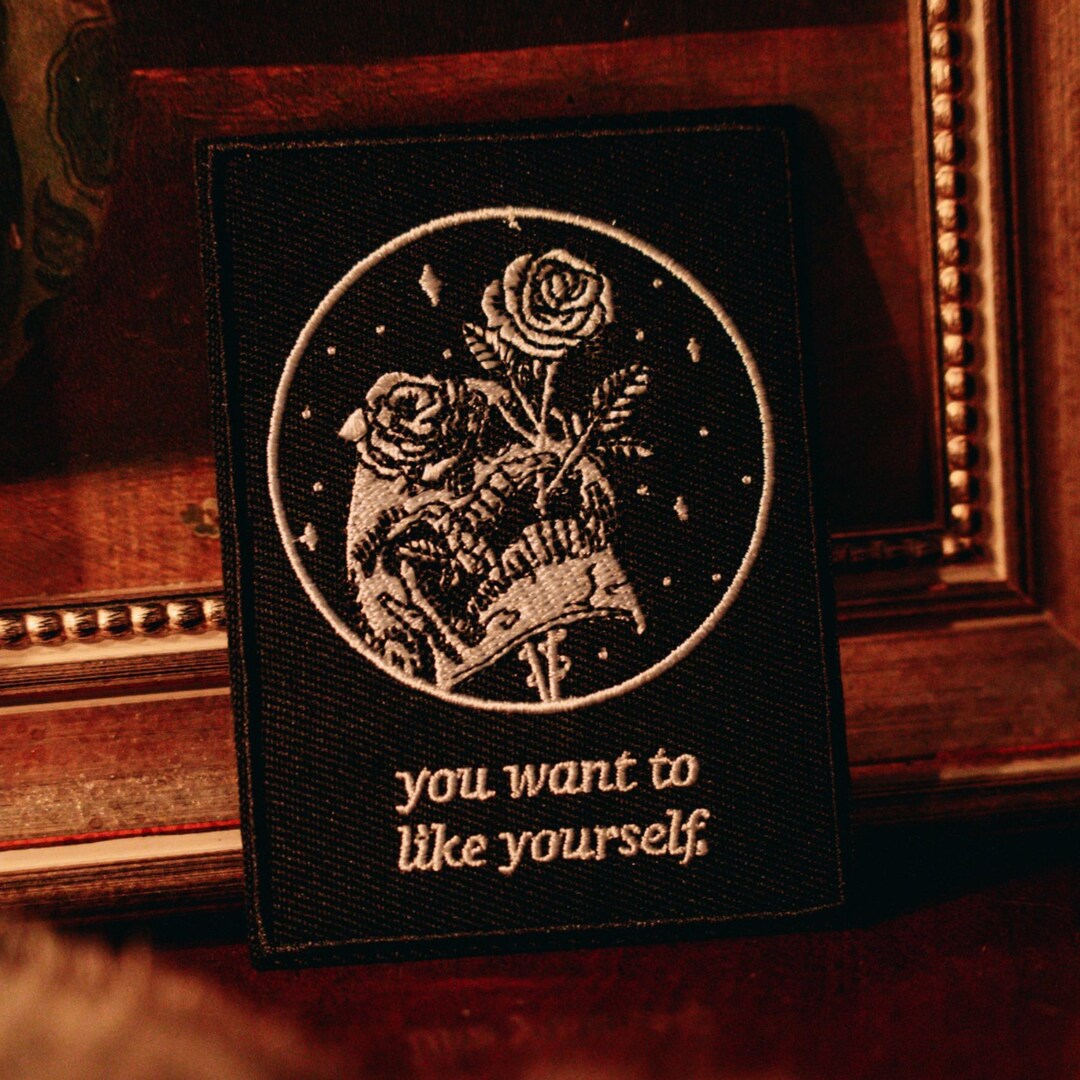 Like Yourself - Embroidered Patch - Etsy