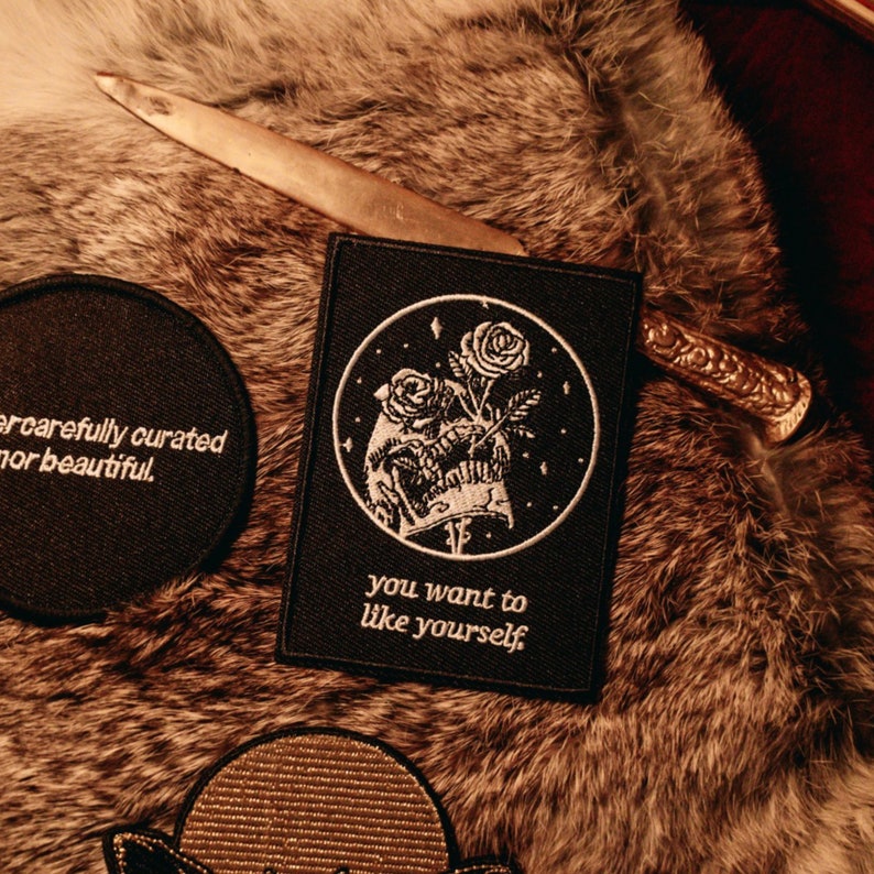 Like Yourself - Embroidered Patch - Etsy