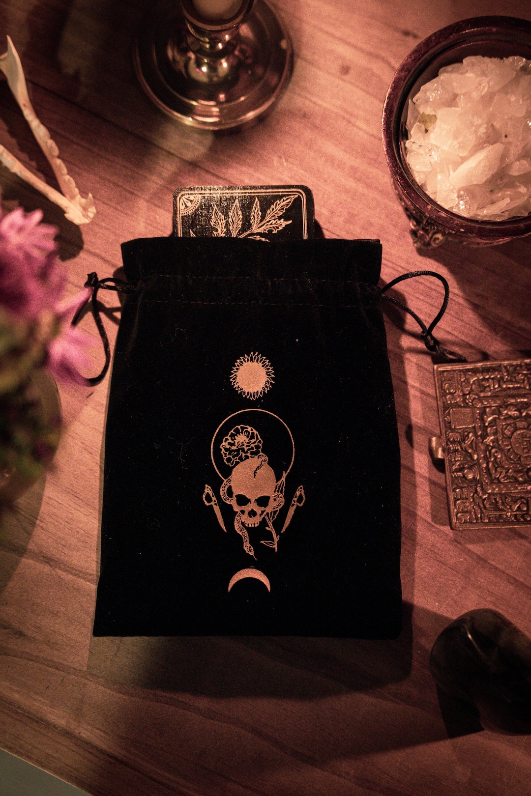 Marigold Night Tarot Pouch - Etsy