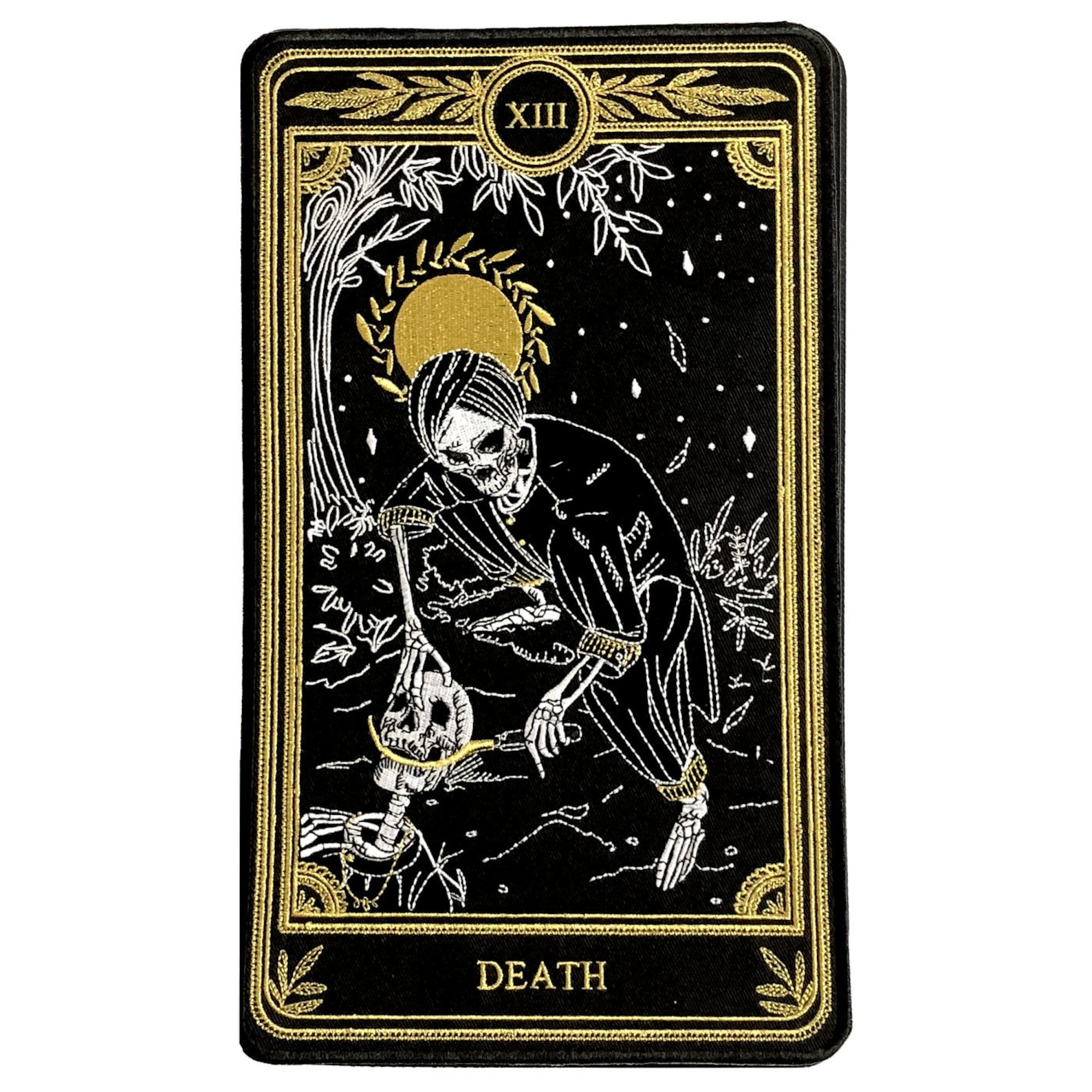 Large Embroidered Back Patch - "death" - Etsy